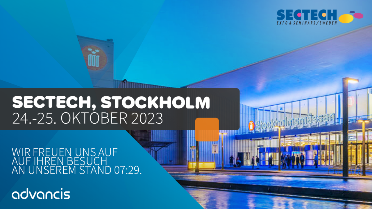 News » Advancis auf der Sectech in Stockholm | Advancis